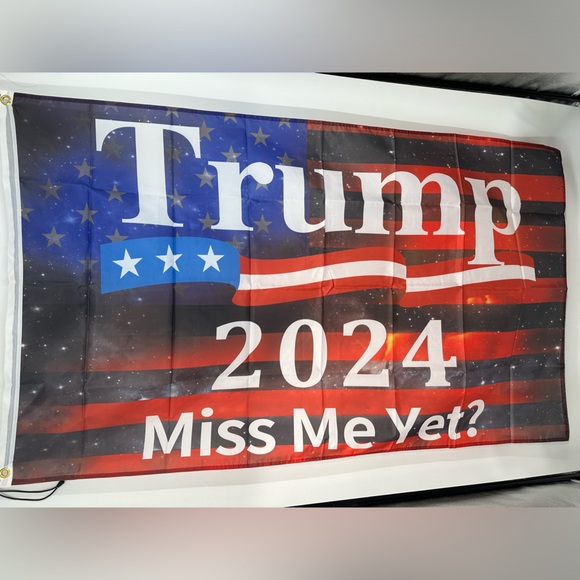Wall Decor | Donald Trump 224 Miss Me Yet Flag | Poshmark